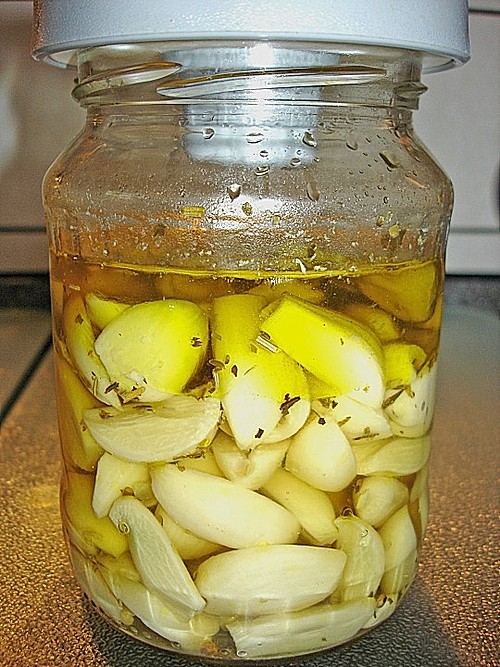 Knoblauch Mit Ingwer