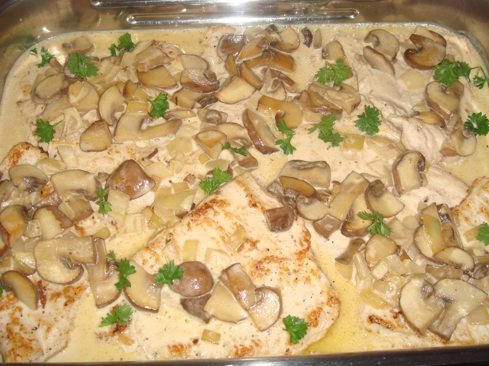 Rahmschnitzel aus dem Ofen von gisa2804 | Chefkoch.de