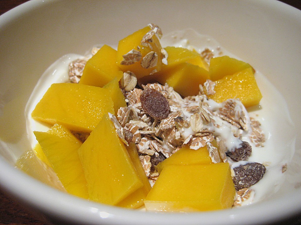 Mango - Müsli von susannemsb | Chefkoch.de