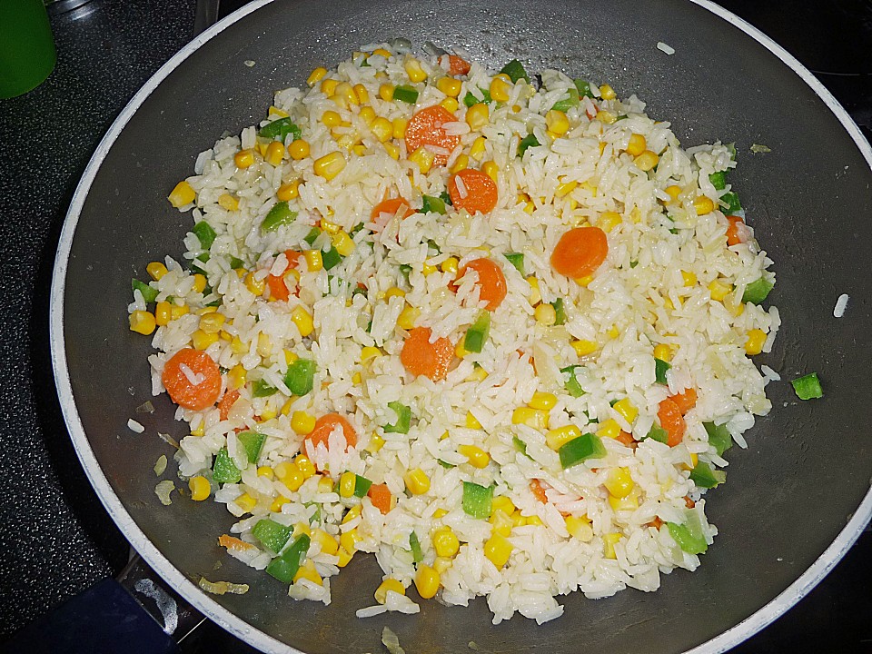 Gemüse-Reis-Pfanne von Kleiner_Maulwurf | Chefkoch.de