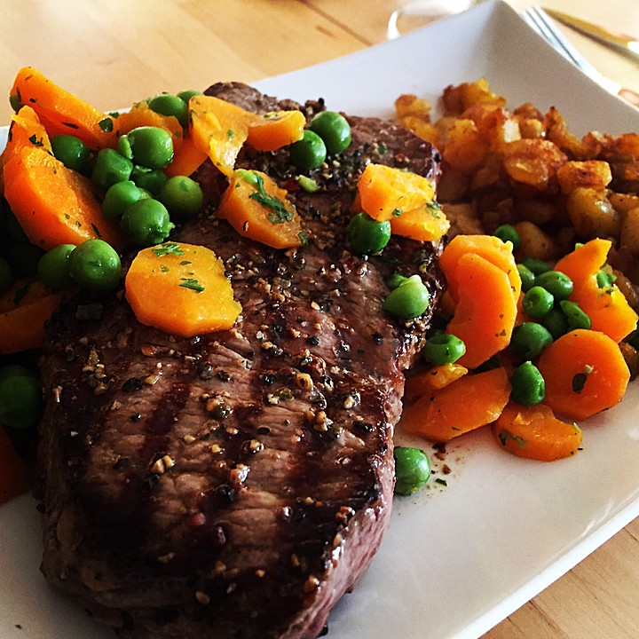 Rumpsteak, medium, mit Gelinggarantie von PaulBokühs | Chefkoch.de