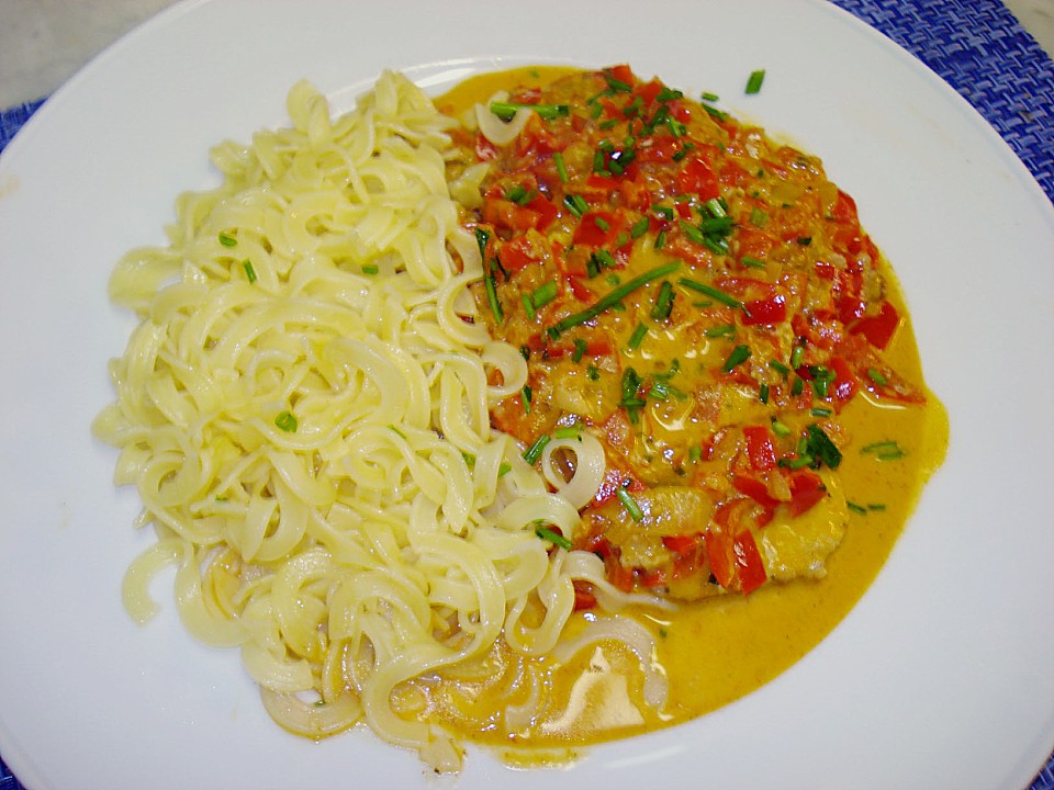 Paprika - Rahmschnitzel von Tryumph800 | Chefkoch.de