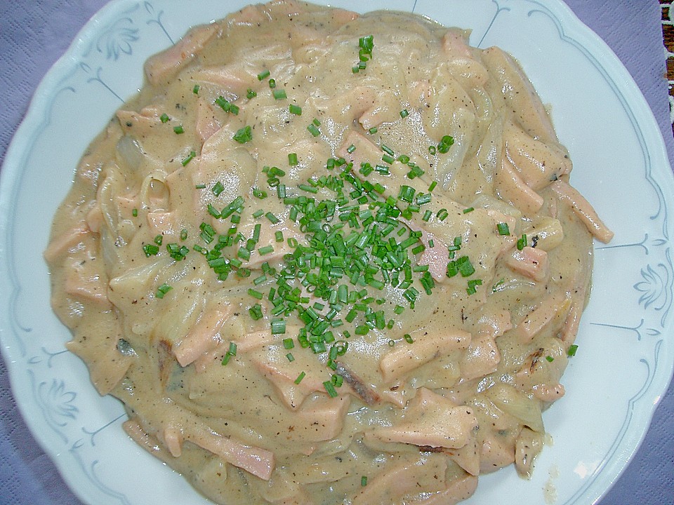 Fleischwurst - Zwiebel - Senf - Ragout von AnjaInge | Chefkoch.de