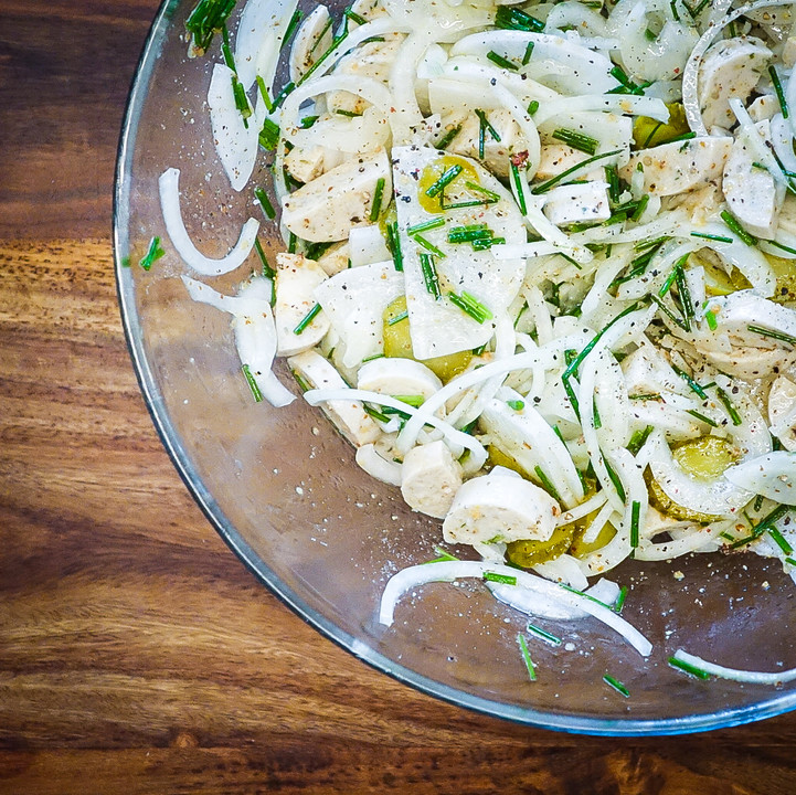 Rettich - Weißwurst - Salat von feuervogel | Chefkoch.de