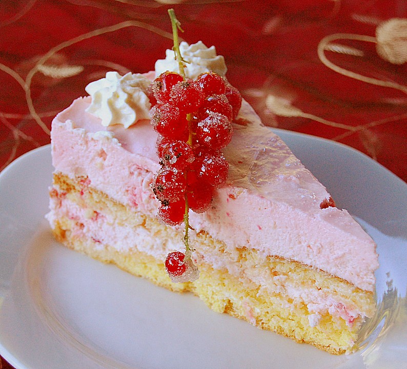 Johannisbeer - Sahnetorte von caroline48 | Chefkoch.de