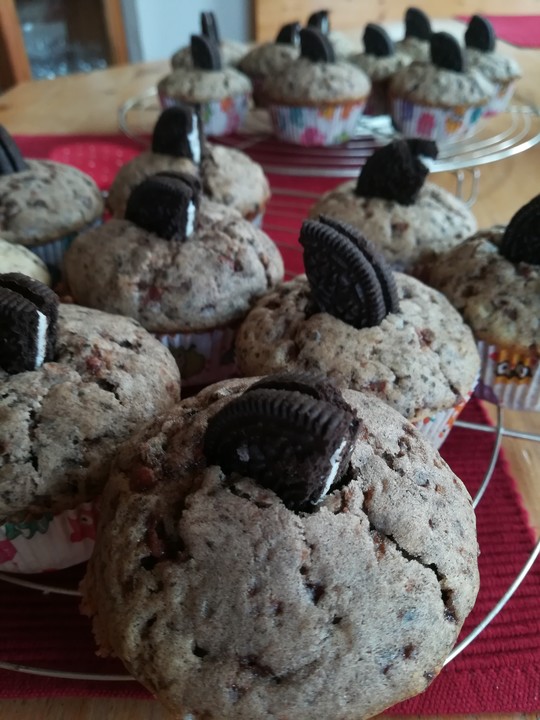 Oreo Muffins von pinktroublebee | Chefkoch.de