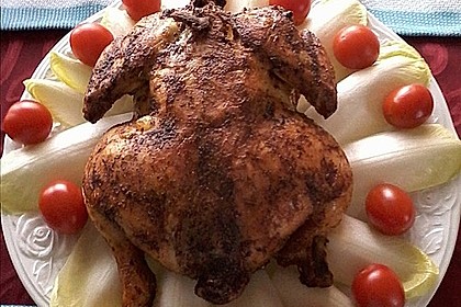 Broiler im Backofen gebraten von Hummel-Pups | Chefkoch.de