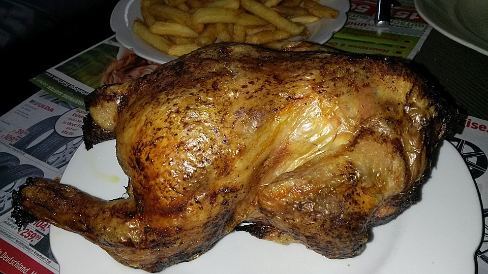 Broiler im Backofen gebraten von Hummel-Pups | Chefkoch.de