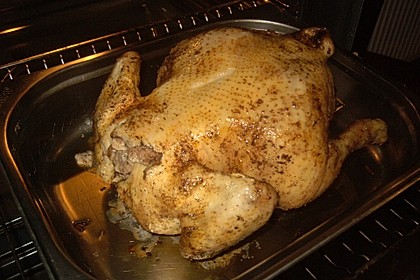 Broiler im Backofen gebraten von Hummel-Pups | Chefkoch.de