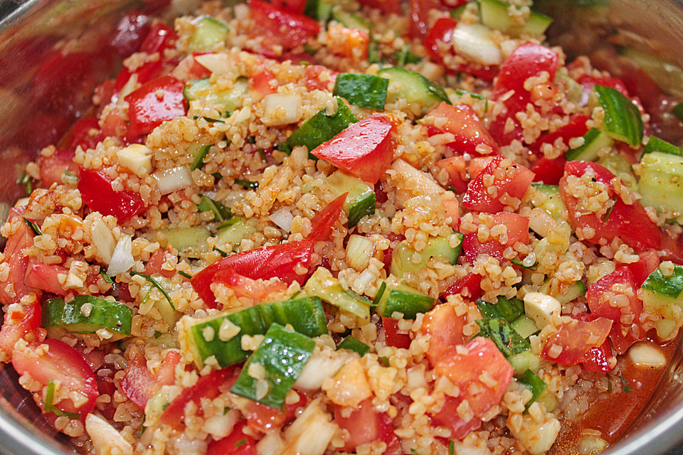 Orientalischer Bulgursalat von miss-emily-erdbeer | Chefkoch.de