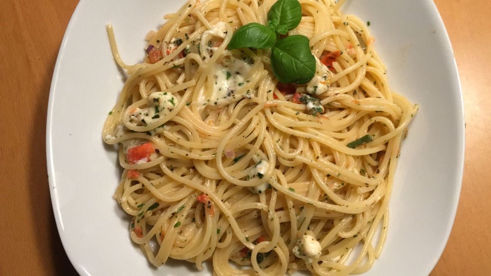 Spaghetti Caprese von Mirola | Chefkoch.de