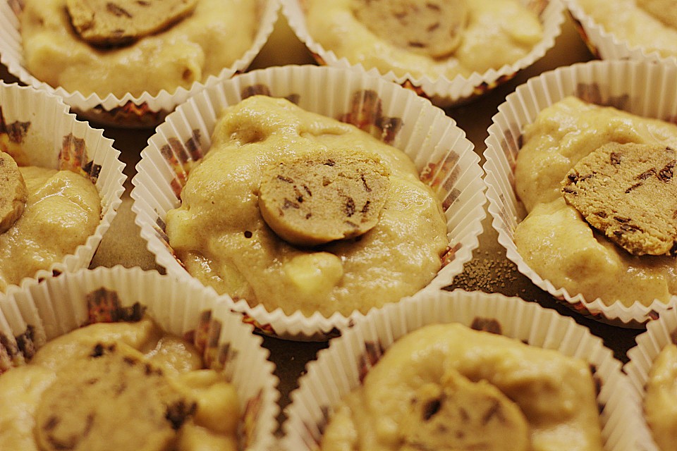 Cookie Dough Chocolate Chip Muffins von kaddistar | Chefkoch.de