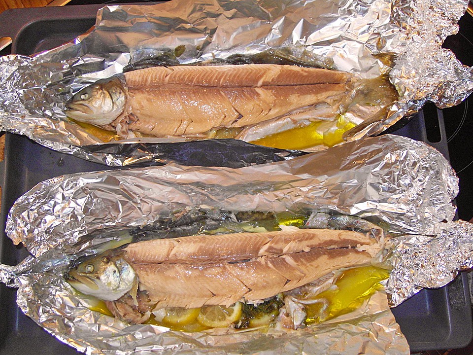 Saibling in der Folie von ronomu | Chefkoch.de