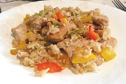 Reispfanne von knuspernudel | Chefkoch.de