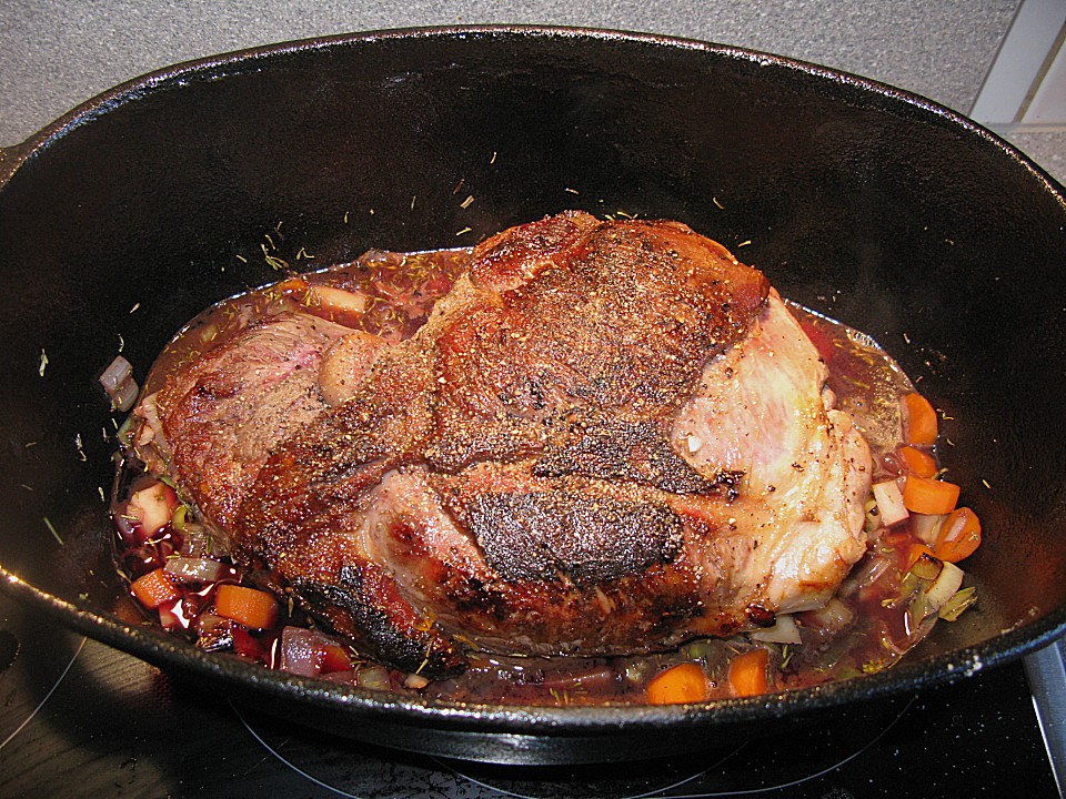 Sechs - Stunden - Lammkeule von moorhenne | Chefkoch.de