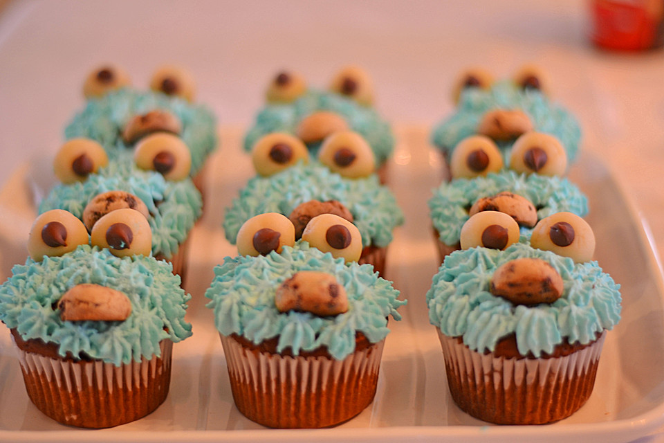 Blaue Monster Muffins von kathybvb | Chefkoch.de