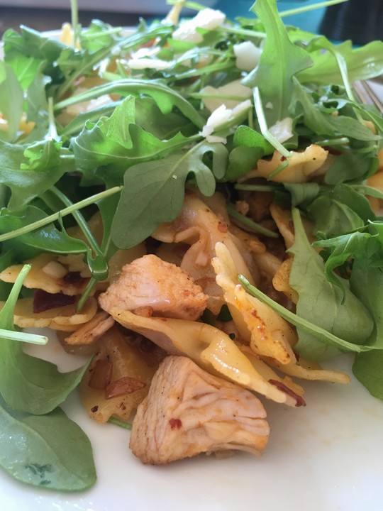 Penne mit Hähnchenbrust und Rucola von alaKatinka | Chefkoch.de