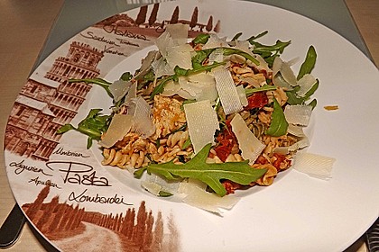 Penne mit Hähnchenbrust und Rucola von alaKatinka | Chefkoch.de