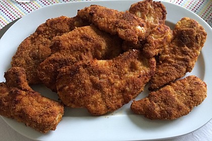 Panierte Schnitzel aus dem Backofen von MJ52 | Chefkoch.de
