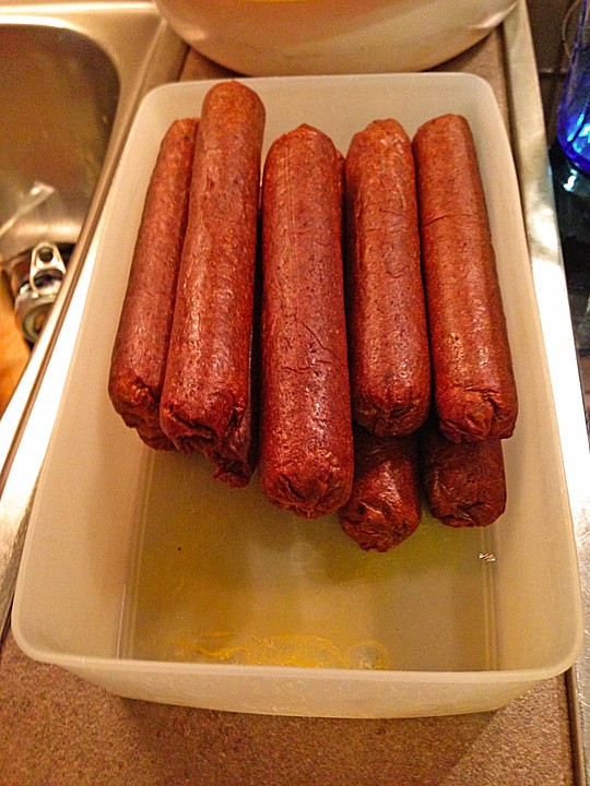 Seitan-Tofu-Wurst von schmidtka89 | Chefkoch.de