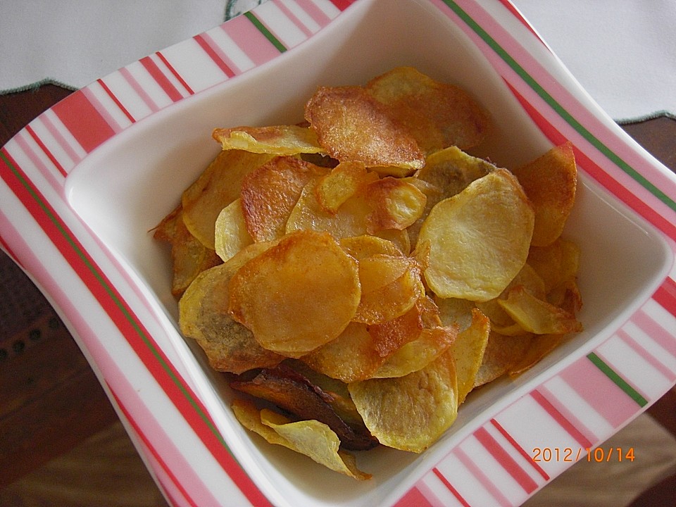 Kartoffelchips selbstgemacht von Rocco165 | Chefkoch.de