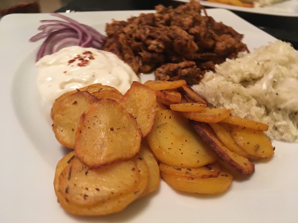 Gebackene Kartoffelscheiben Patatakia von jzillikens | Chefkoch.de
