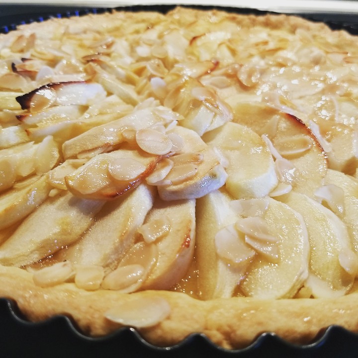 Französische Apfeltarte von dashonigkuchenpferd | Chefkoch.de