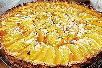 Französische Apfeltarte von dashonigkuchenpferd | Chefkoch.de