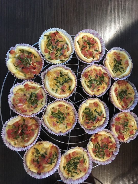 Mini Quiche-Lorraines von Aurora | Chefkoch.de