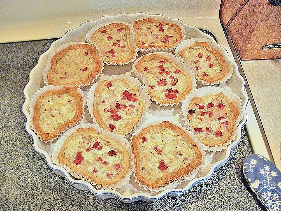 Mini Quiche-Lorraines von Aurora | Chefkoch.de