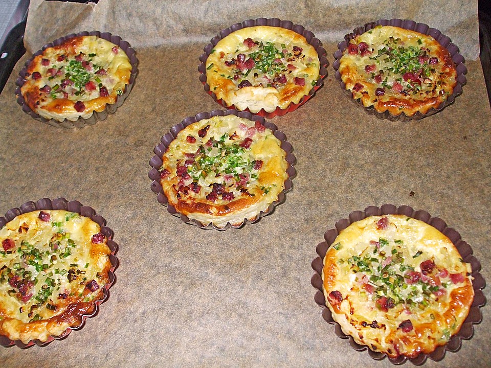 Mini Quiche-Lorraines von Aurora | Chefkoch.de