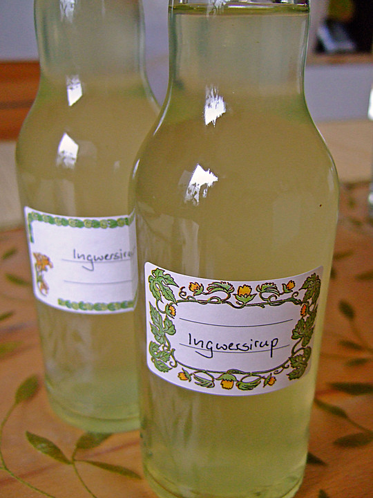Ingwersirup von mariechen97 | Chefkoch.de