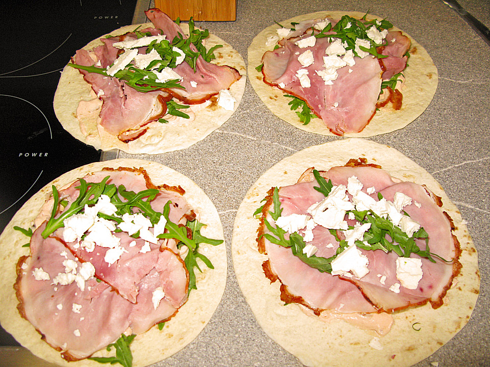 Serranoschinken Rucola Wrap von sundayhexe | Chefkoch.de