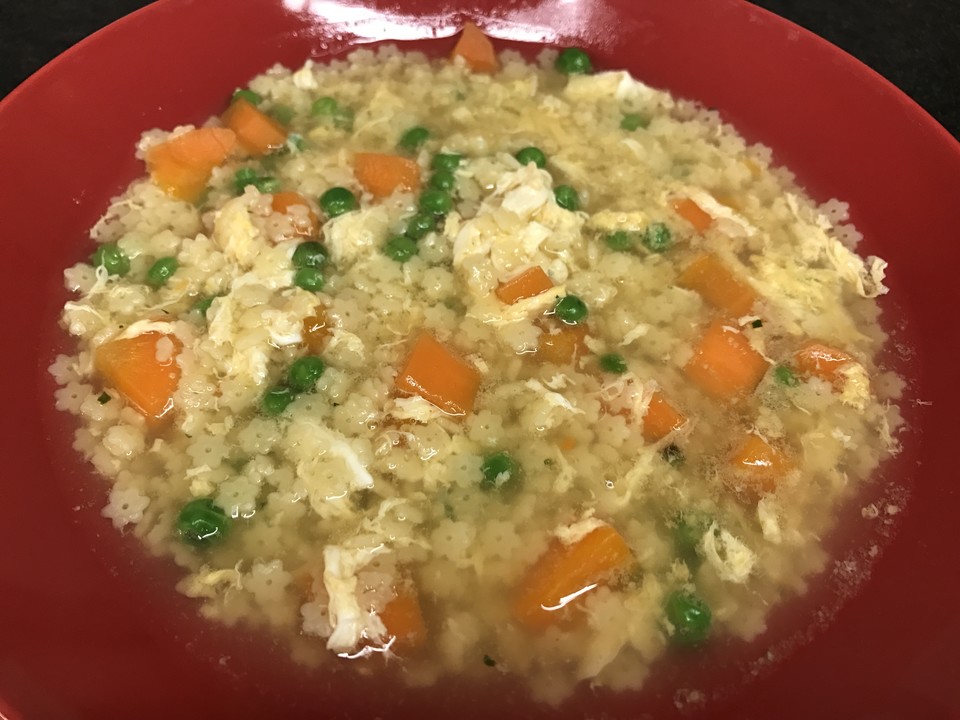 Sternchensuppe mit Ei - Ein schmackhaftes Rezept | Chefkoch.de