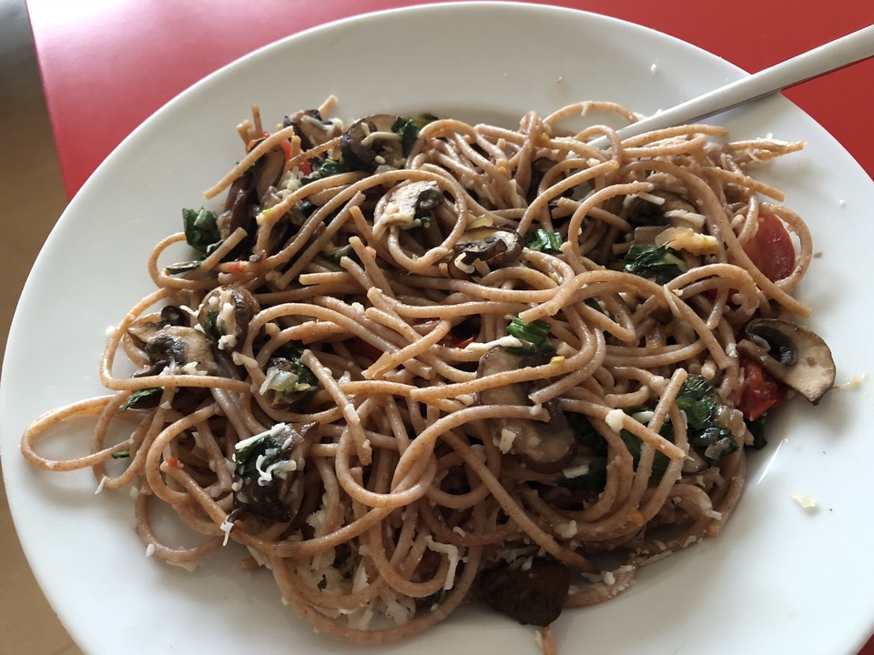 Bärlauch-Spaghetti mit Pilzen von irisundalina2012 | Chefkoch.de