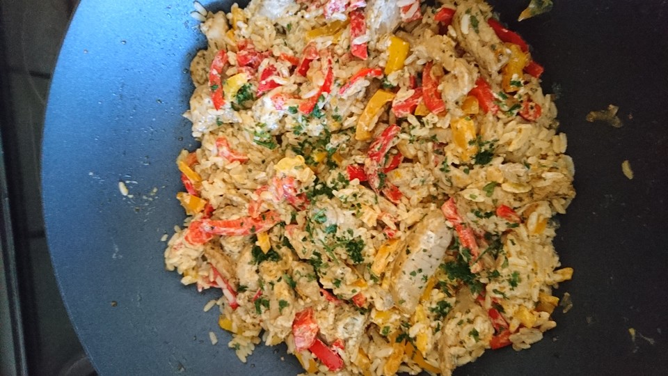 Saftige Gyros-Reis-Pfanne von simon9402 | Chefkoch.de