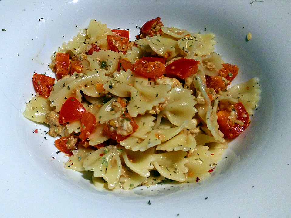 Spaghetti mit Tomaten Mozzarella von Namco | Chefkoch.de