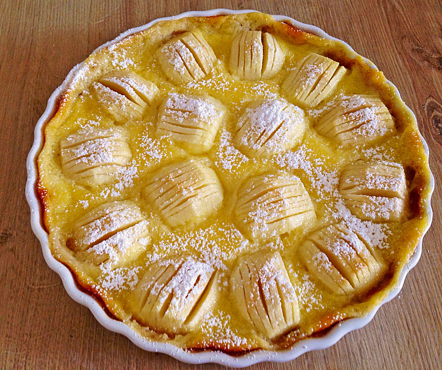 Pudding-Apfelkuchen von Jennifer_Melanie | Chefkoch.de