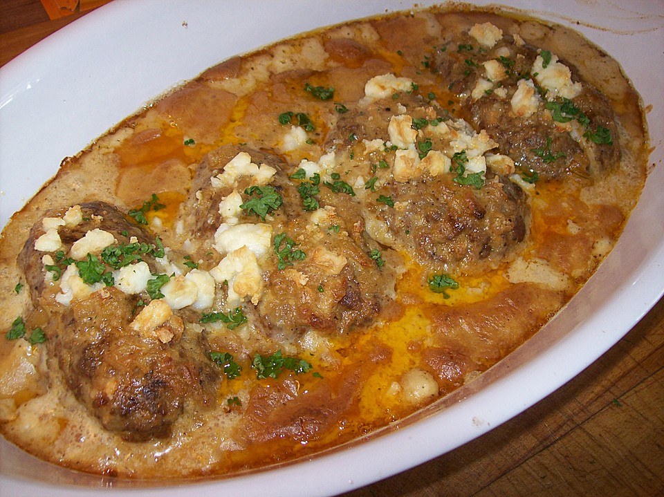 Bifteki in Metaxa-Sahne-Sauce von riga53 | Chefkoch.de