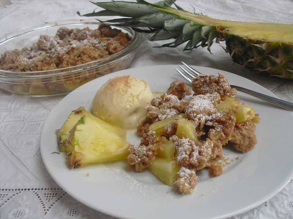 Ananas Crumble von bross | Chefkoch.de
