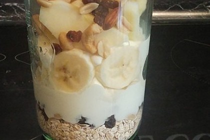 Banane-Apfel-Overnight-Oats von Eselchen87 | Chefkoch.de