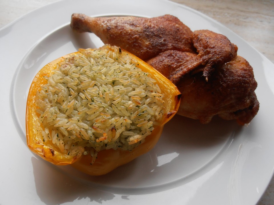 Toddys halbes Hähnchen - super knusprig mit Gewürzlack von ...