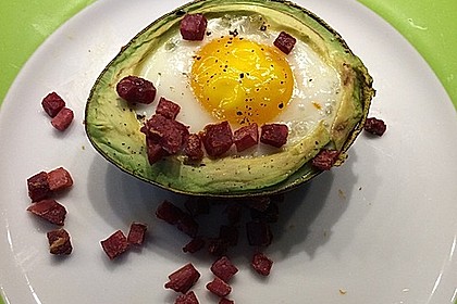 Avocado Mit Ei Aus Dem Backofen Dexsa