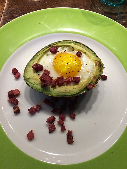 Avocado Mit Ei Aus Dem Backofen Dexsa