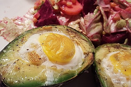 Avocado Mit Ei Aus Dem Backofen Dexsa