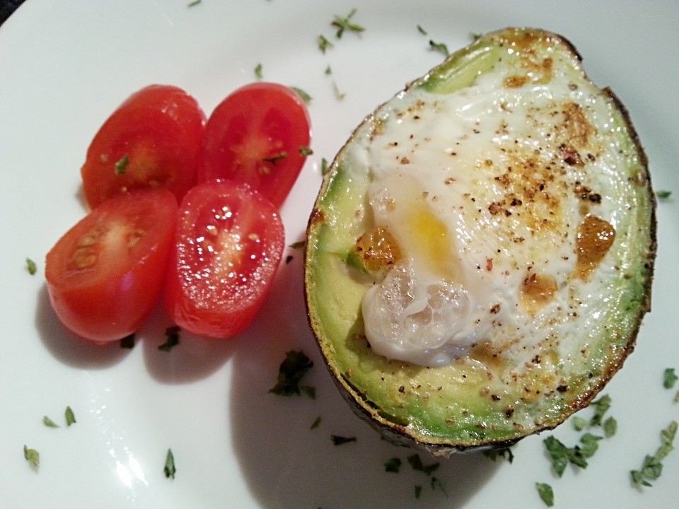 Avocado Mit Ei Aus Dem Backofen Dexsa