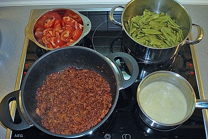 Grüne Bohnen mit Hackfleisch und Tomaten von Gittili | Chefkoch.de