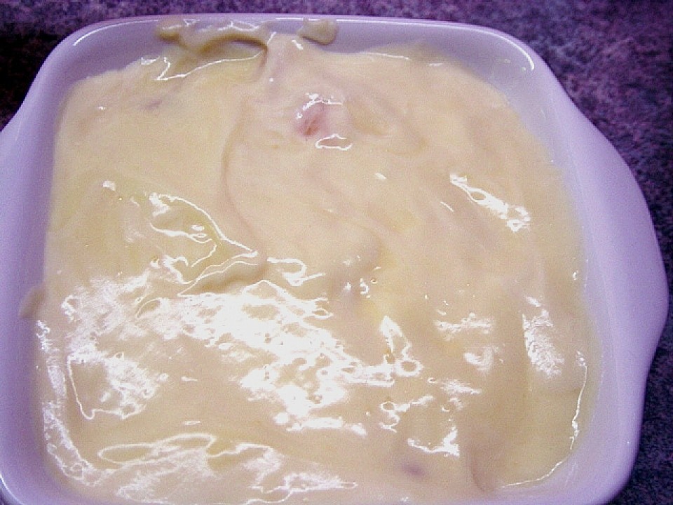 Pfirsich - Schmand - Creme aus dem Ofen von medineit | Chefkoch.de