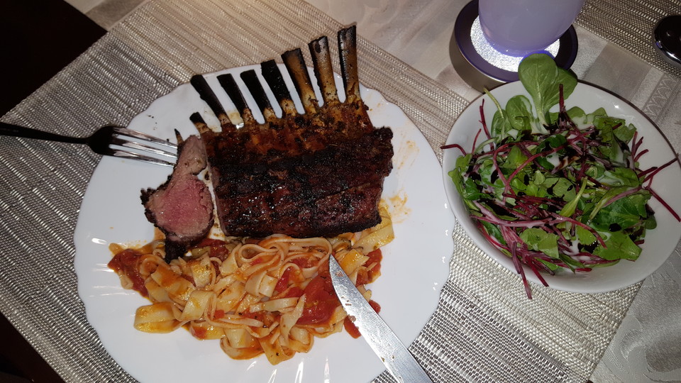 Lammkarree vom Grill von Viniferia | Chefkoch.de