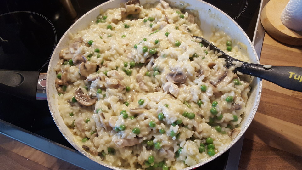 Champignon-Hähnchen-Risotto von DieseDesi | Chefkoch.de